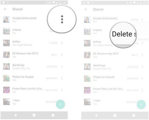 How to manage existing albums, and create new albums with Google Photos ...
