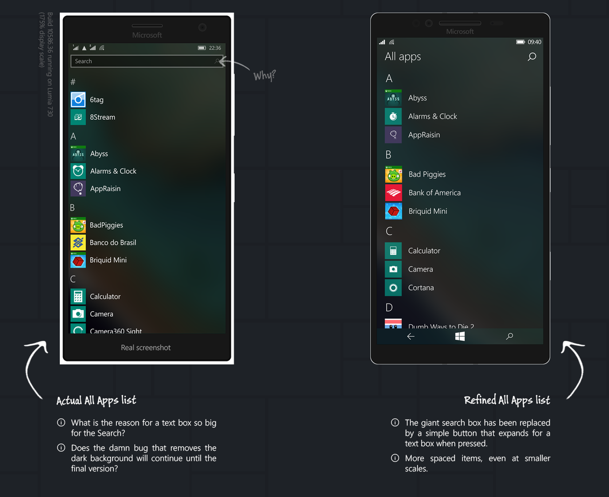 Behance concept revamps Windows 10 Mobile | Windows Central Behance concept revamps Windows 10 Mobile | Windows Central