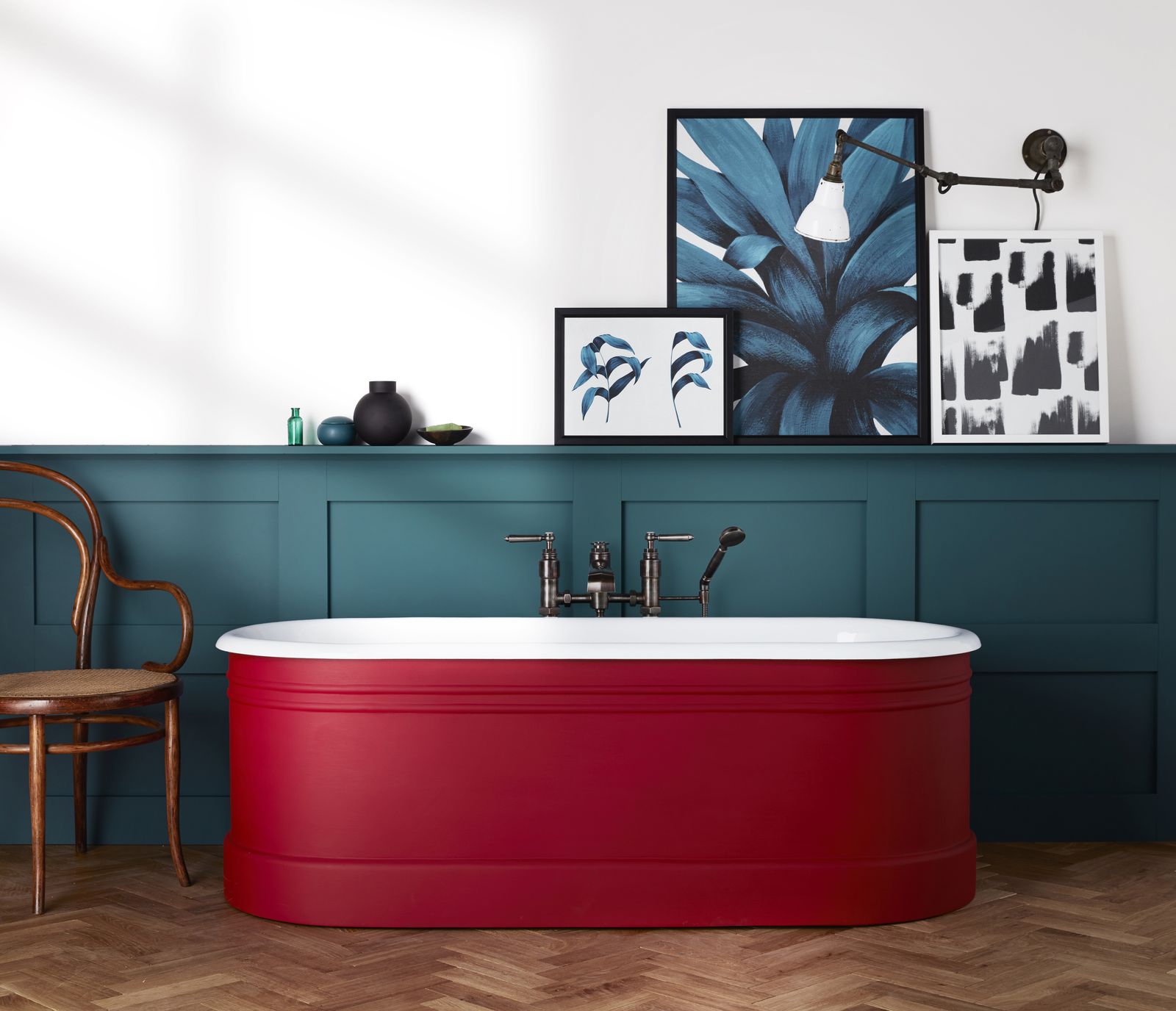 Red bathroom ideas: 10 ways to create a bold statement | Homes and Gardens