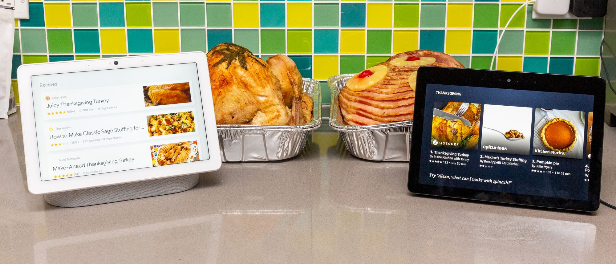Alexa vs Google Assistant: Which is the best Thanksgiving dinner helper ...