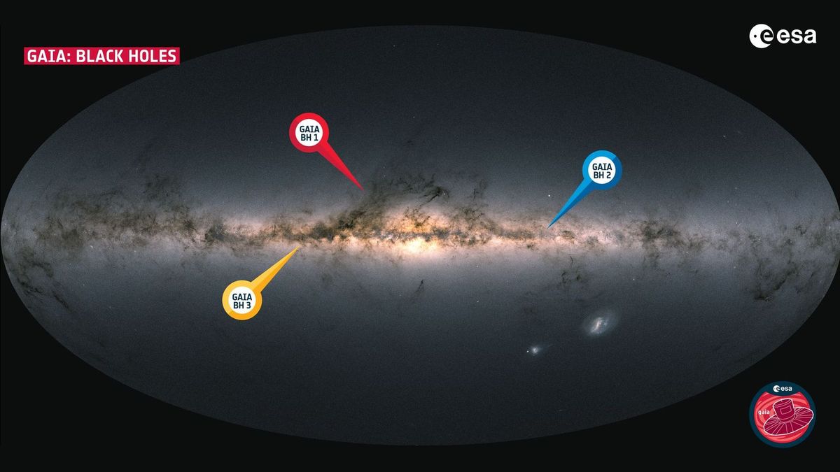 Not all stars with black hole companions die gruesome deaths ...