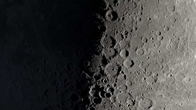 See the half-lit first quarter moon tonight: Look for the shadows of ...