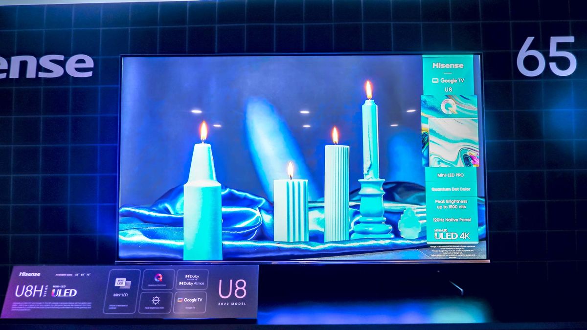 Hisense U8H Mini LED TV hands on — this is stunning | Tom's Guide