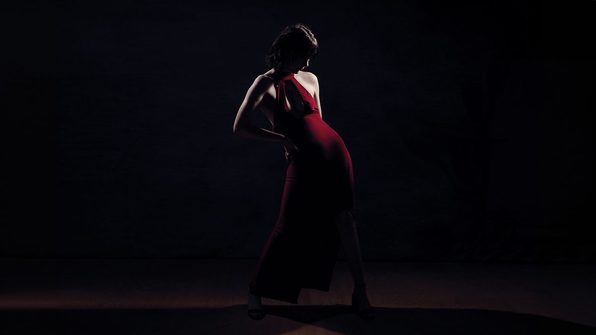 For a more dramatic look, I add more lights to create high contrast and ...