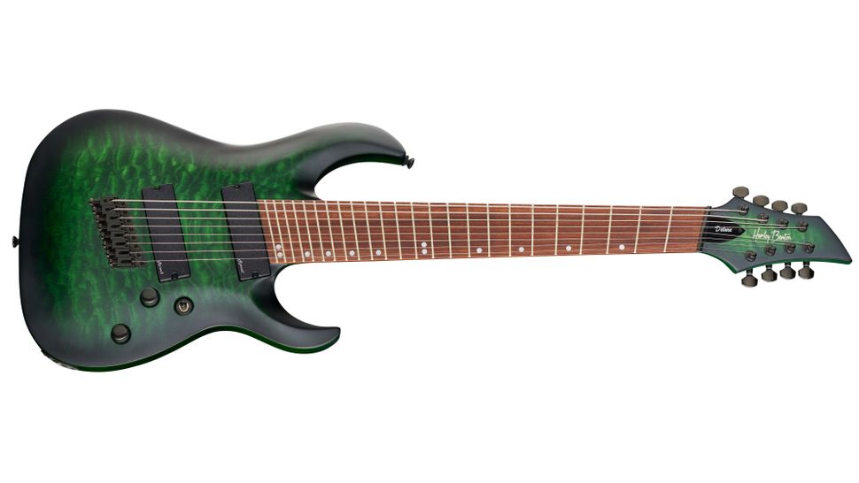 Harley Benton reveals affordable 7- and 8-string MultiScale guitars ...