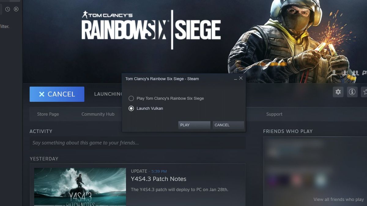 How to use Rainbow Six Siege with Vulkan API | Windows Central