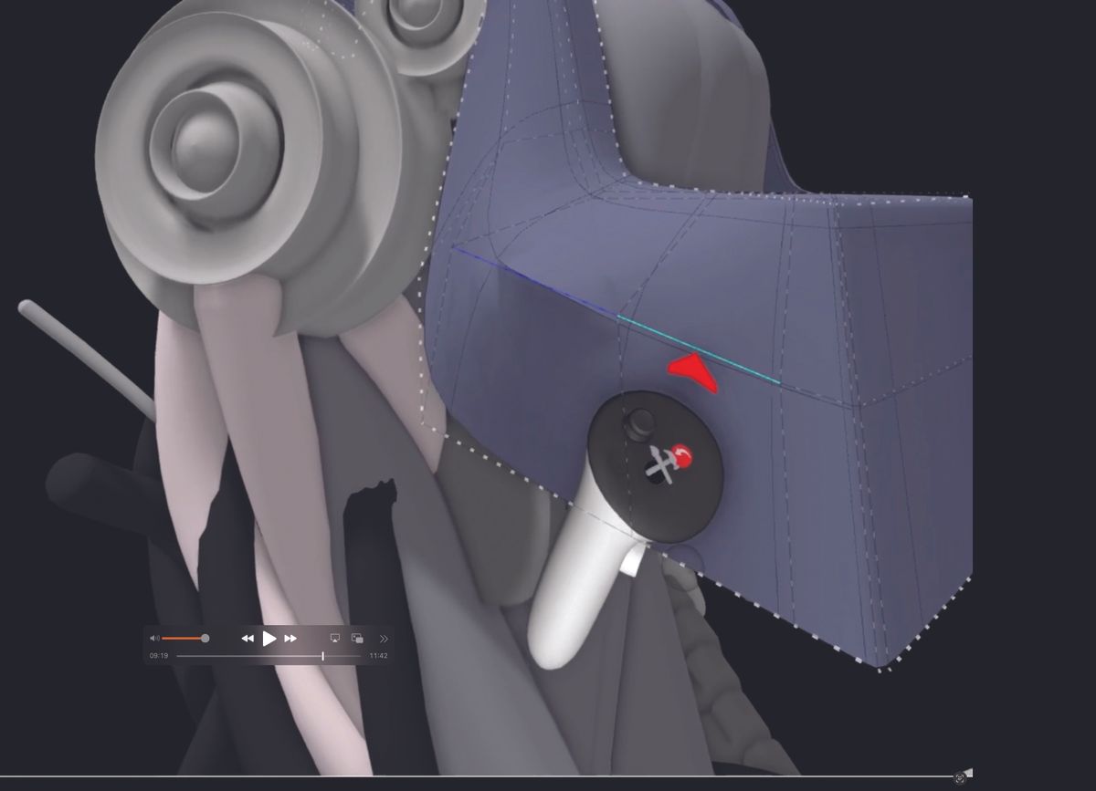 How to use the Crease tool in Gravity Sketch | Creative Bloq