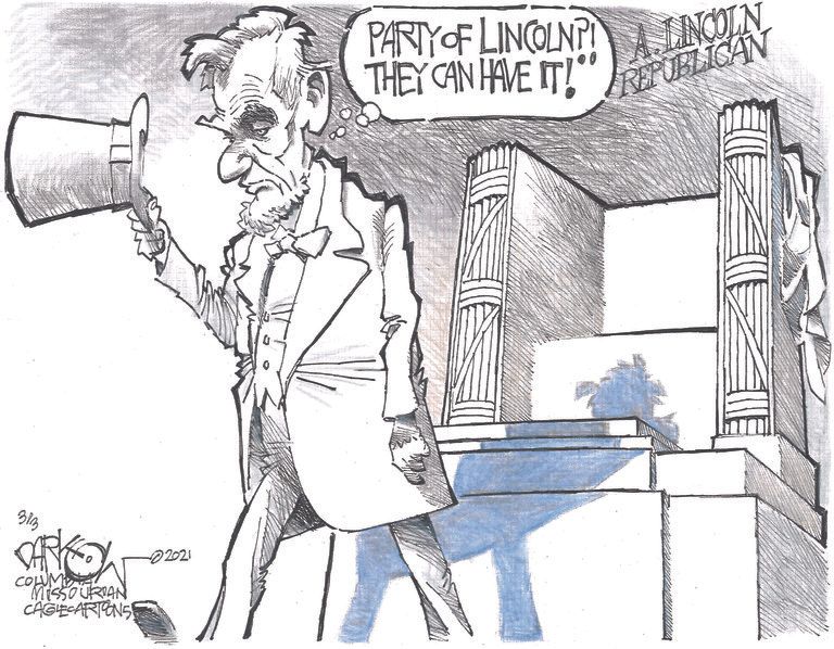 Political Cartoon U.S. gop lincoln | The Week