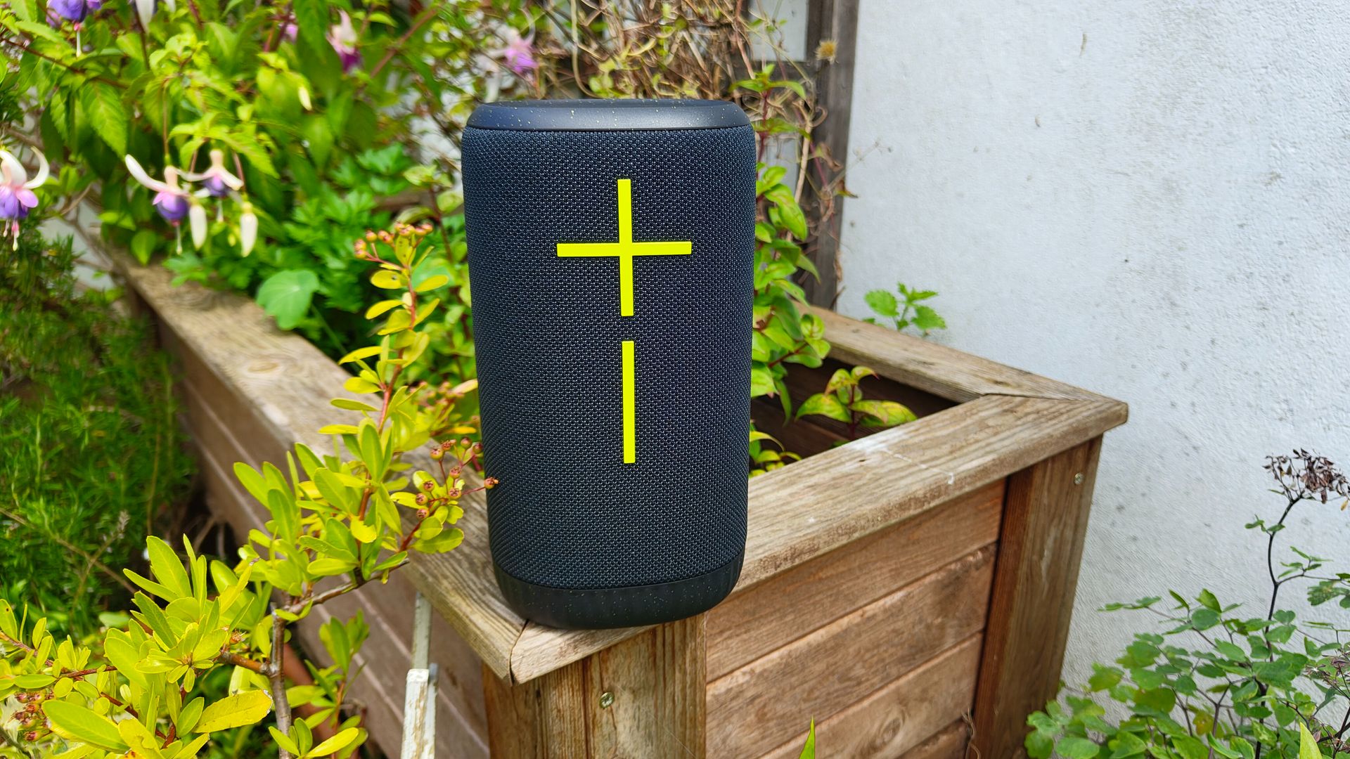 The feature-laden UE Everboom is a small Bluetooth speaker with a ...
