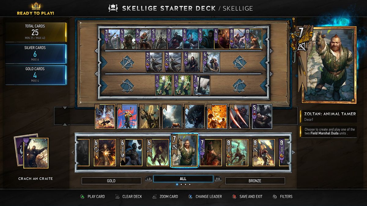 The Gwent closed beta is now underway | PC Gamer