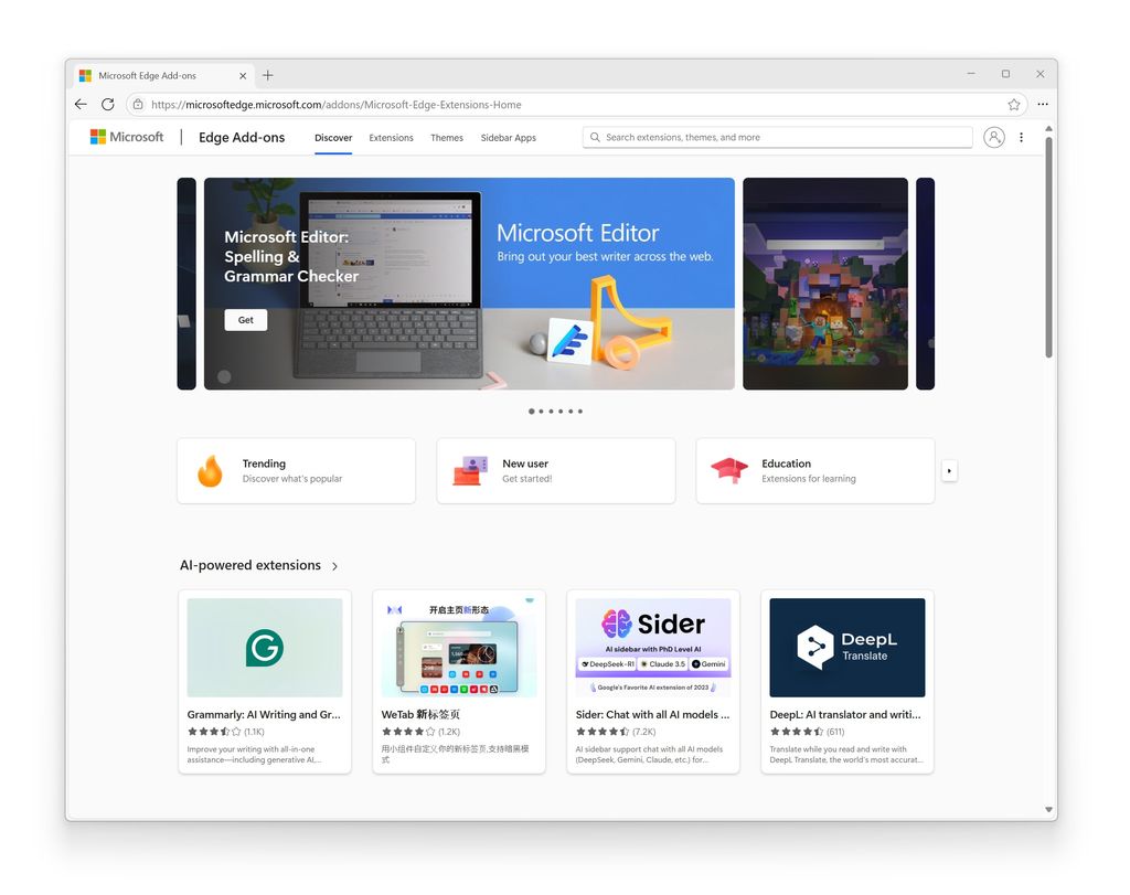 Microsoft revamps Edge Add-on site to help find extensions | Windows ...