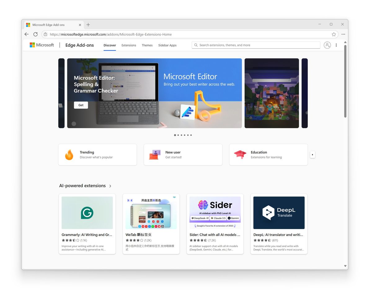Microsoft revamps Edge Add-on site to help find extensions | Windows ...