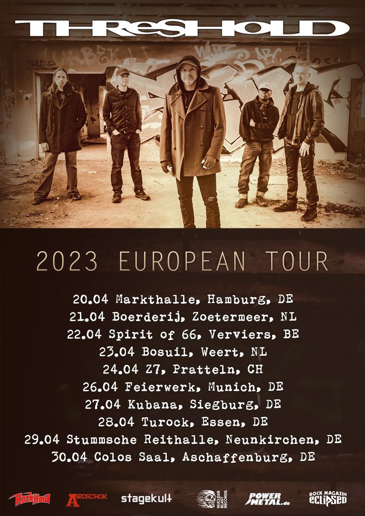 Threshold announce European tour dates for April | Louder