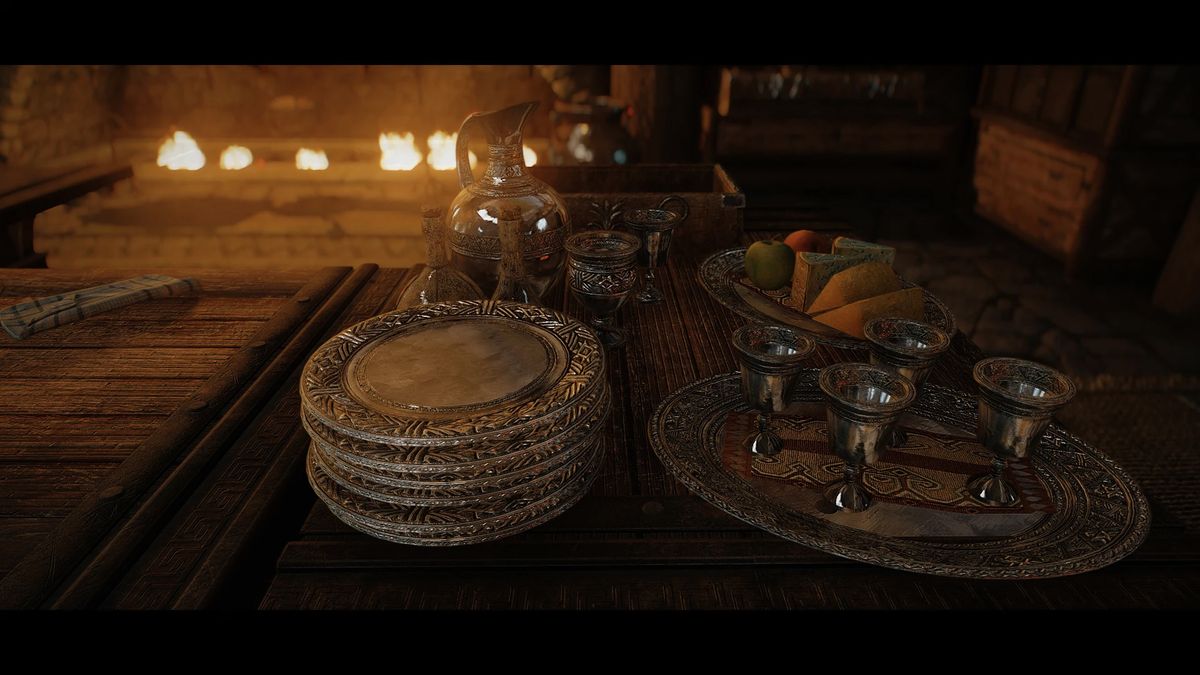 This Skyrim mod makes tableware so gloriously beautiful I can't stop ...