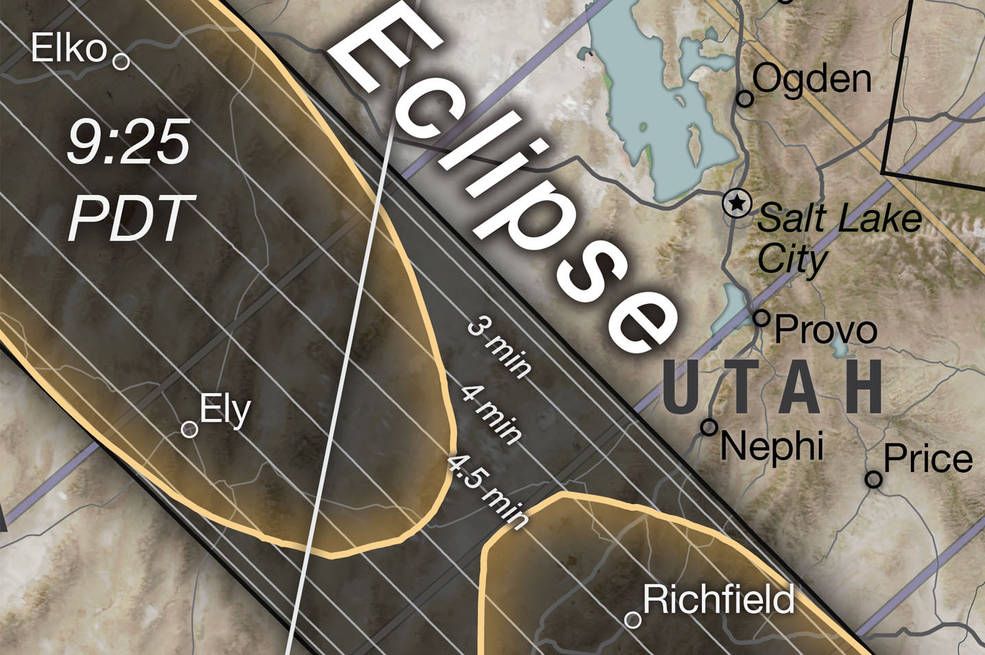 This epic NASA map shows where to see US solar eclipses in 2023 and ...