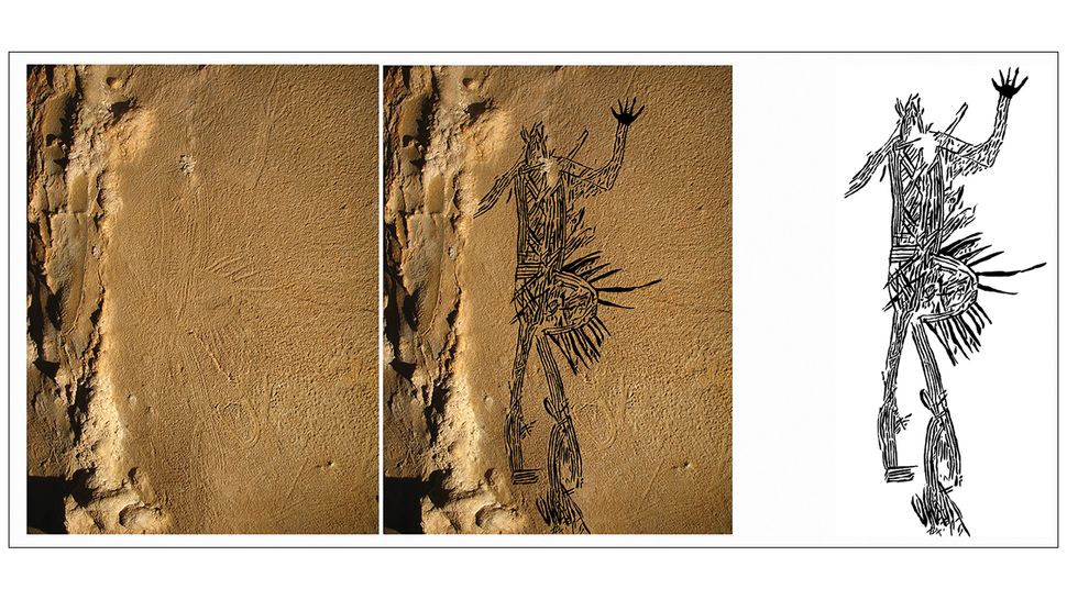 Largest known cave art images in US by Indigenous Americans discovered ...