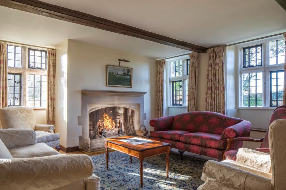 Stables, pool and party barn at this gorgeous house plus 172 acres in ...