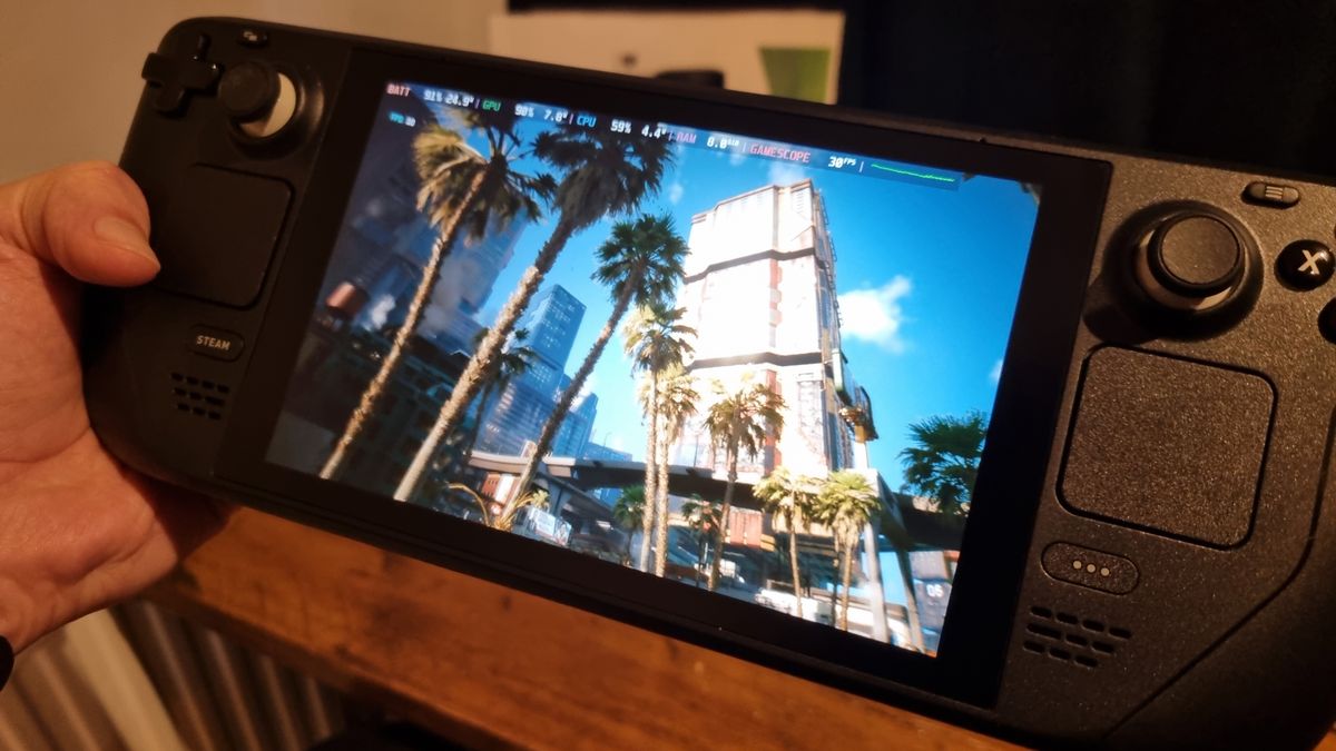 I used to be a frame rate snob but owning a Steam Deck has made me ...