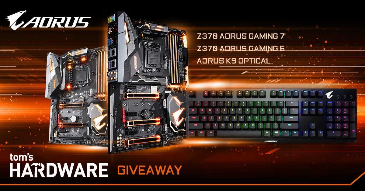 Gigabyte Aorus Gaming Motherboard Giveaway | Tom's Hardware