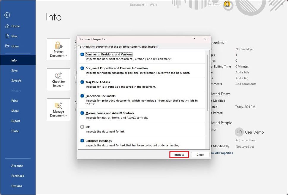 How to remove personal information from files on Windows 11 | Windows ...