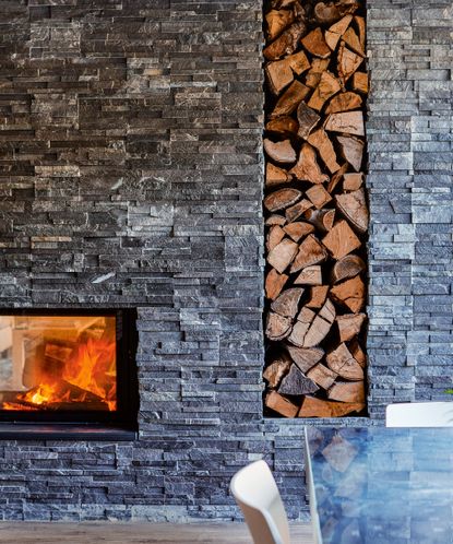 Log store ideas: 9 stylish designs | Homes and Gardens
