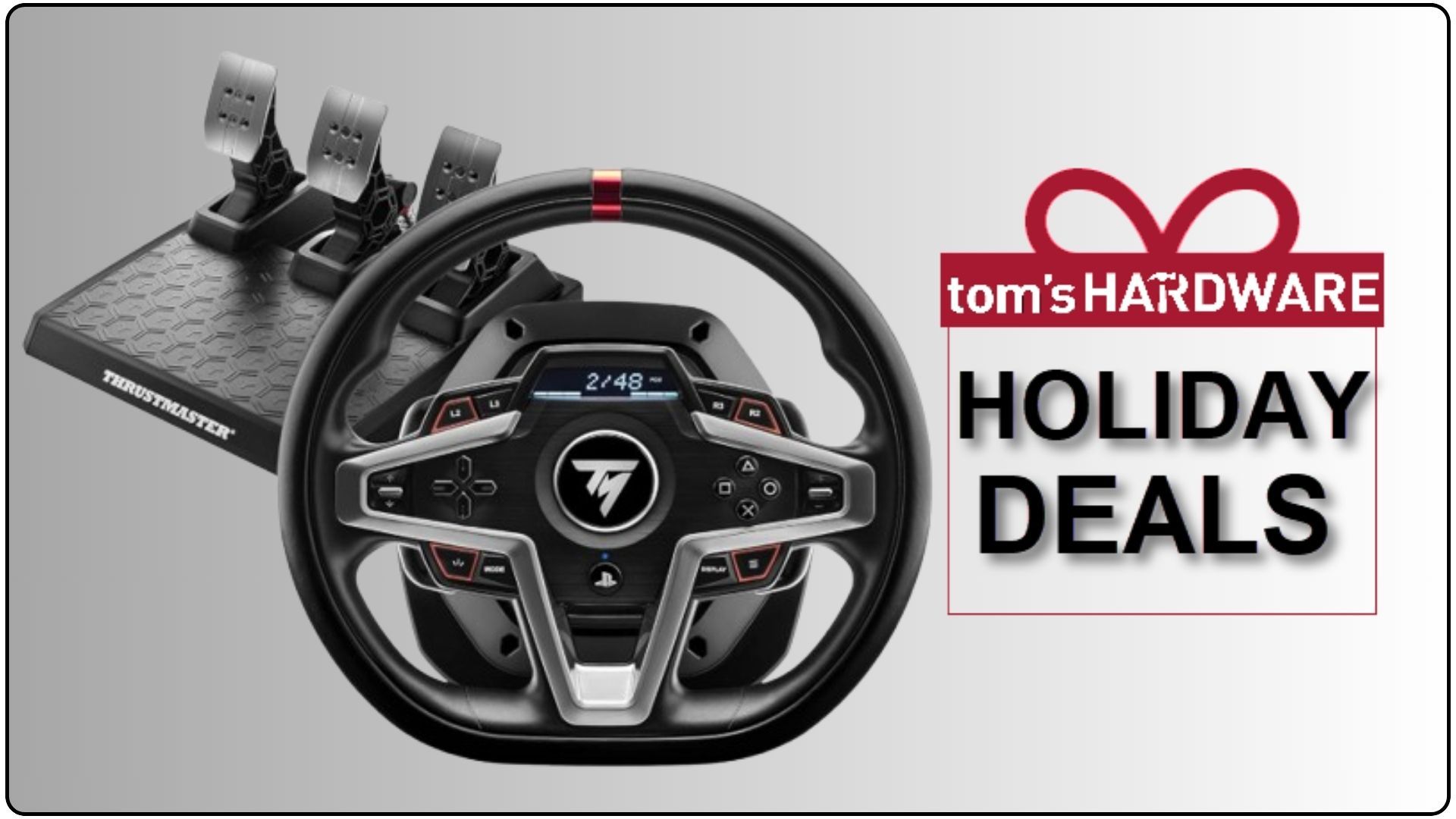 A perfect holiday gift for the racing-sim enthusiast in your life ...