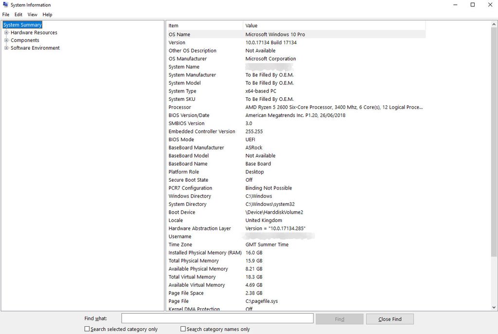 How to find your computer specs in WIndows 10 | PC Gamer