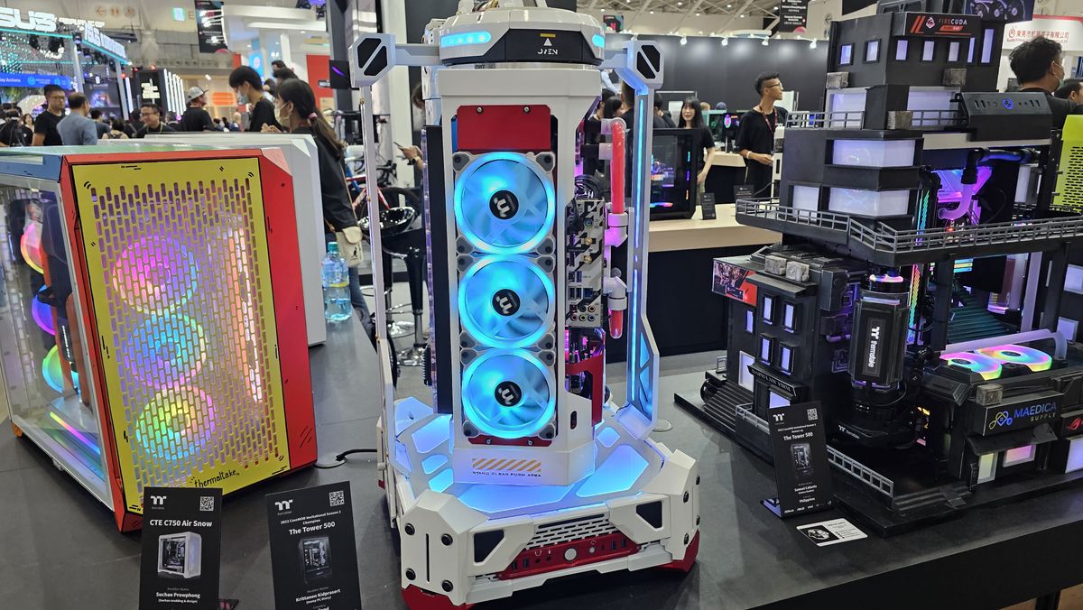 Coolest Case Mods of Computex 2023: Alien Facehuggers, Motorcycles and More | Tom's Hardware