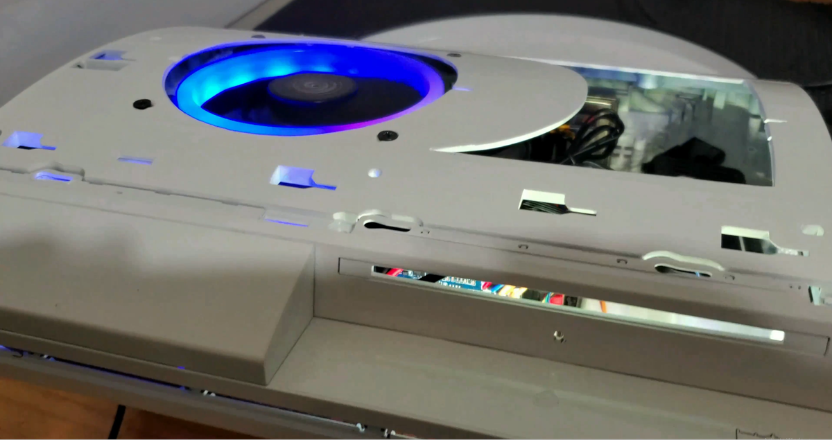 Mod Spotlight: Turning an Old PS3 Into an RGB-Adorned Ryzen Rig | Tom's ...