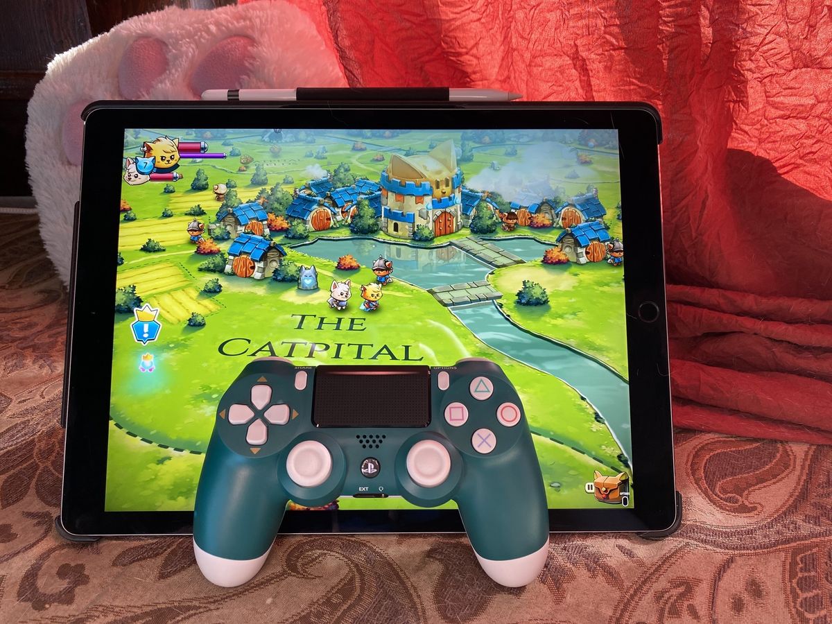 Apple Arcade just feels right with a PlayStation 4 DualShock 4 ...