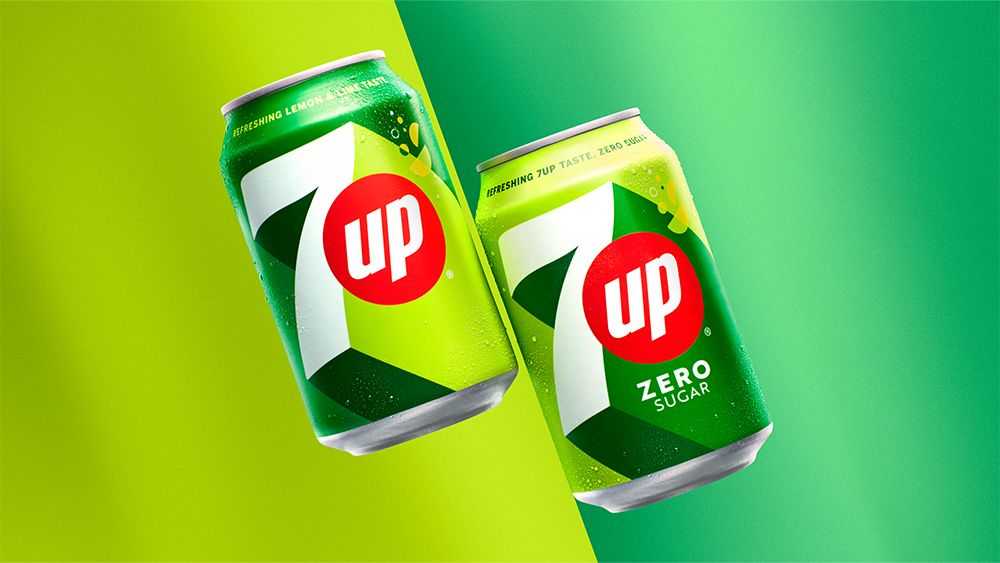 Pepsi's 7UP rebrand is rather gorgeous | Creative Bloq