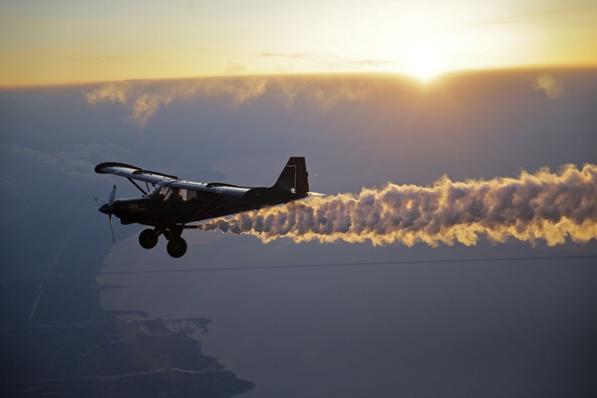 The high-flying artistry of a skywriter | The Week