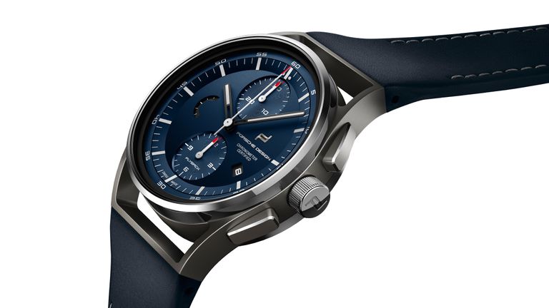 The Porsche 911 of watches? Meet the new 1919 Chronotimer Flyback Blue ...