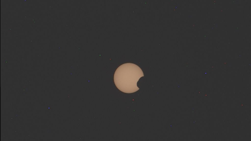 Perseverance rover watches a solar eclipse on Mars (photos) | Space