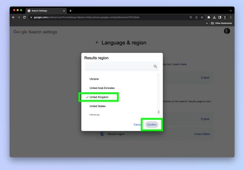 How to change region on Google Search | Tom's Guide