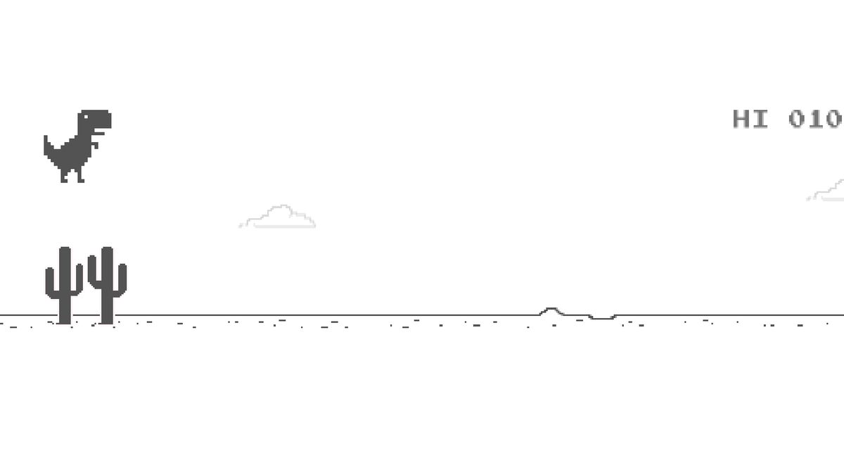 How to play Google Chrome’s Dinosaur Game and its 2020 Olympics ...