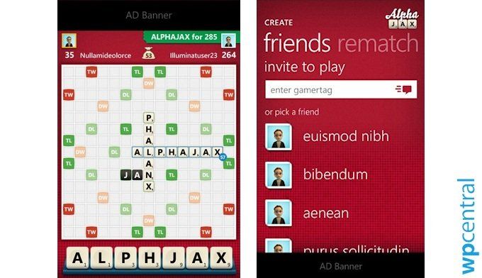 Xbox Windows Phone version of AlphaJax to play its tiles right on ...