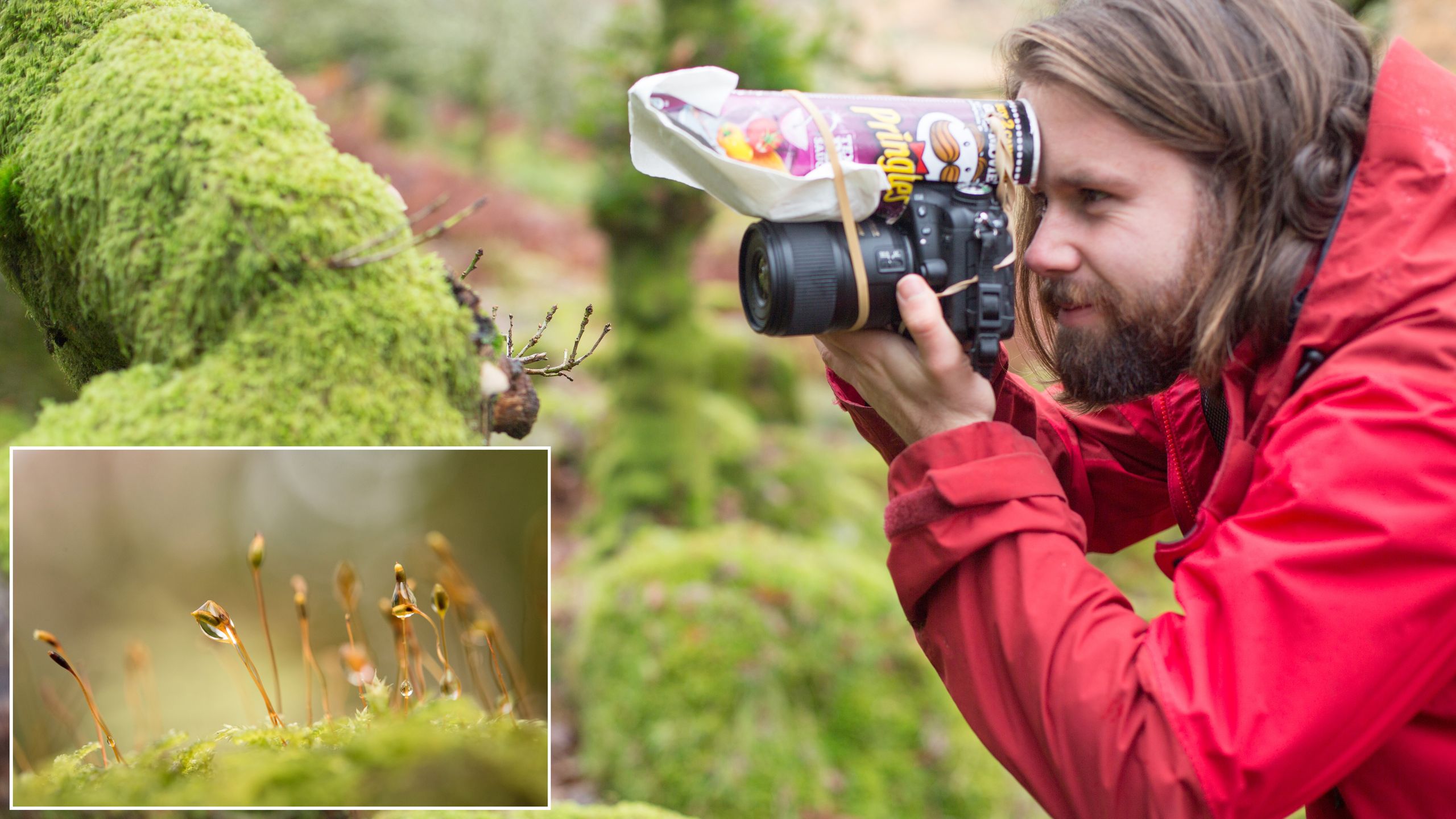 Photography hacks: Turn a Pringles can into a macro flash diffuser | Digital Camera World