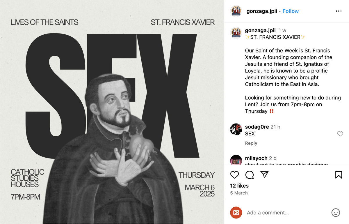 This accidentally raunchy religious poster is my favourite design fail ...