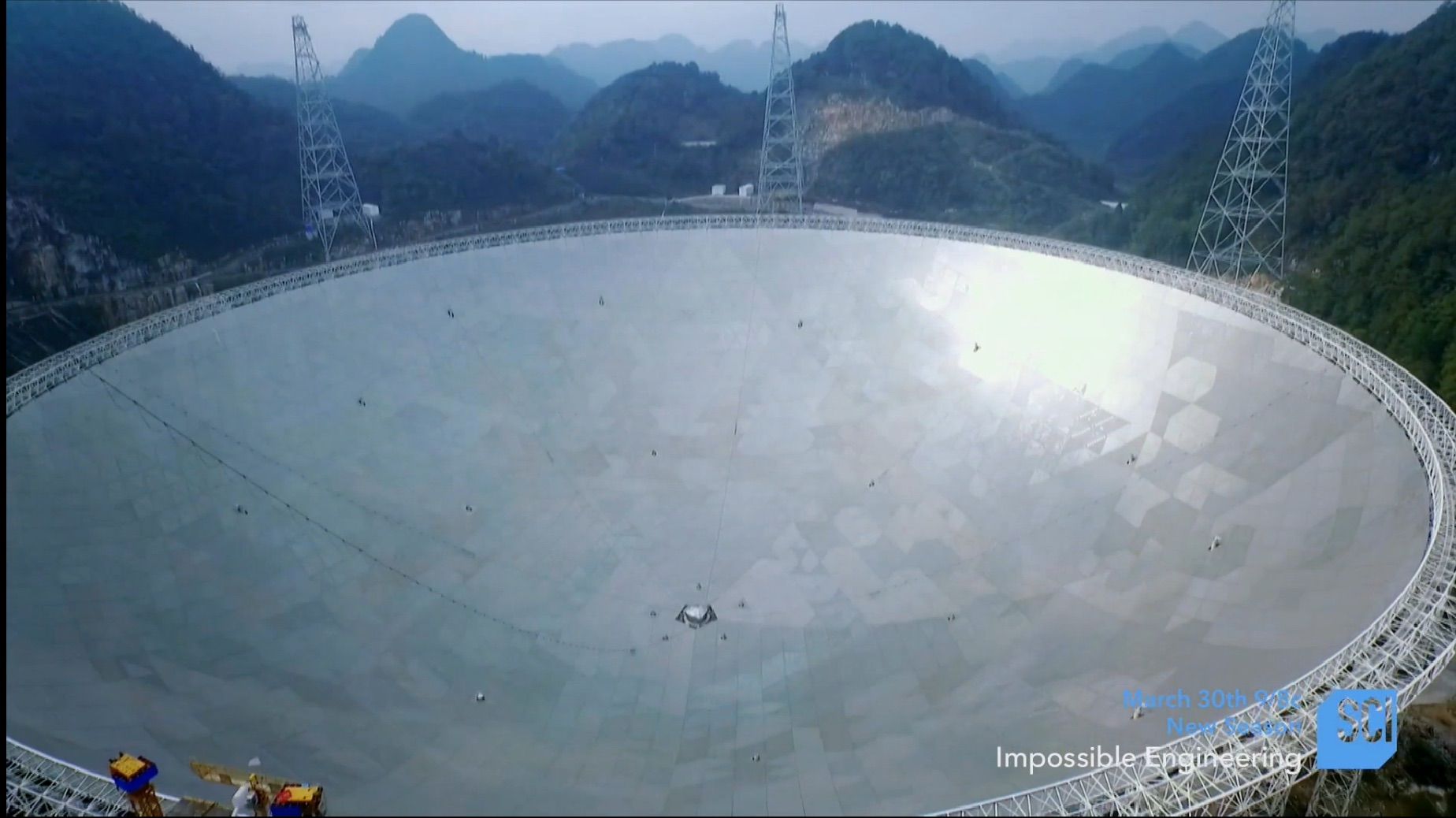 Gargantuan Chinese Radio Telescope Stars in 'Impossible Engineering ...