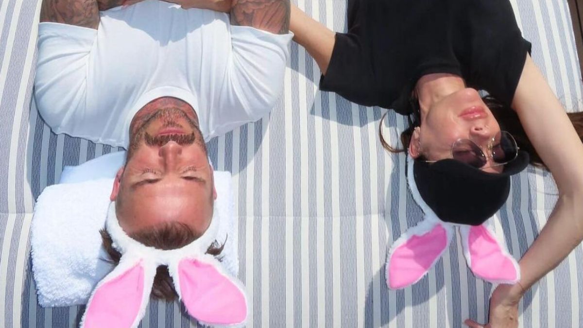David and Victoria Beckham Celebrate Easter on a Yacht... As One Does ...