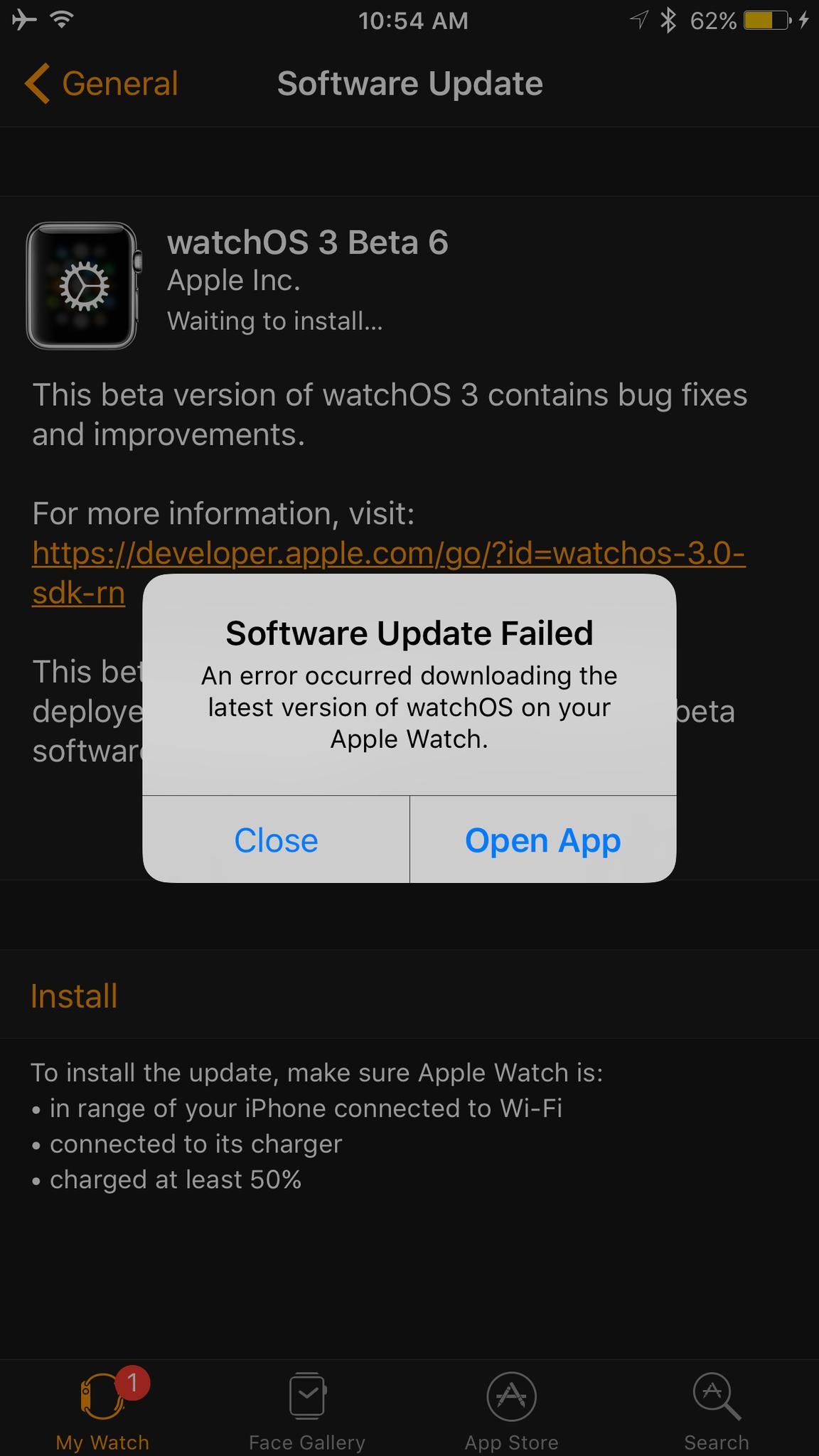 Can't update your Apple Watch to the watchOS 3 beta? Here's the fix ...