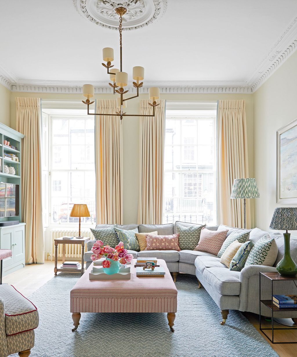 Living room drape ideas: 11 designs to boost color and pattern | Homes ...