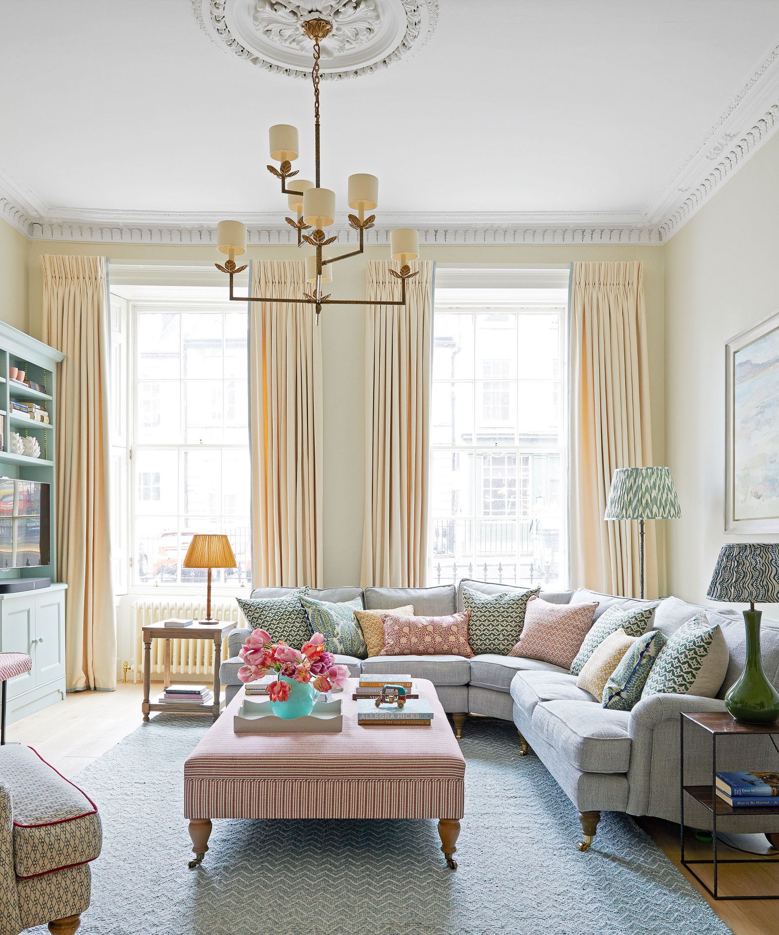 Living room drape ideas: 11 designs to boost color and pattern | Homes ...