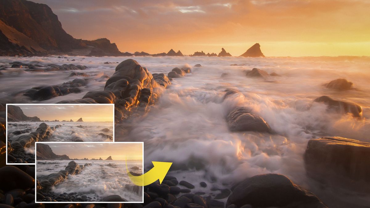 Get the long exposure look in Affinity Photo with multiple exposures ...