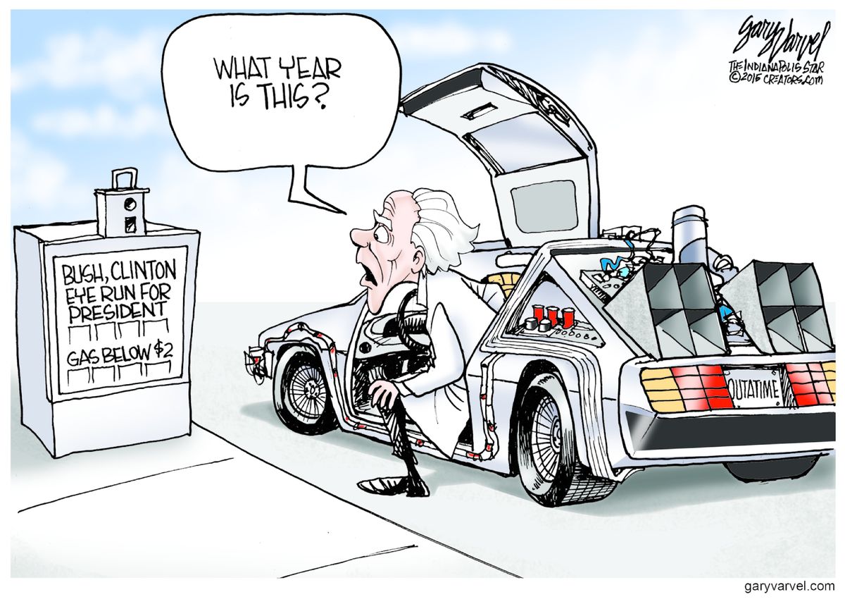 Editorial cartoon U.S. GOP gas prices | The Week