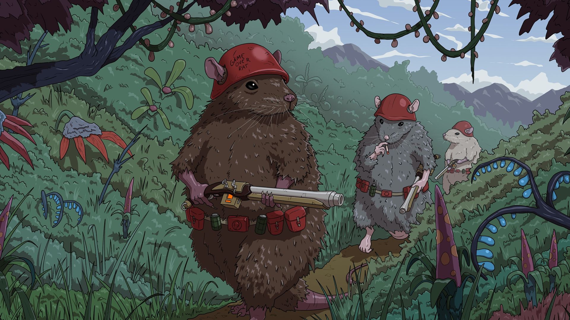 This rat-obsessed strategy shooter makes you look at a pair of furry ...