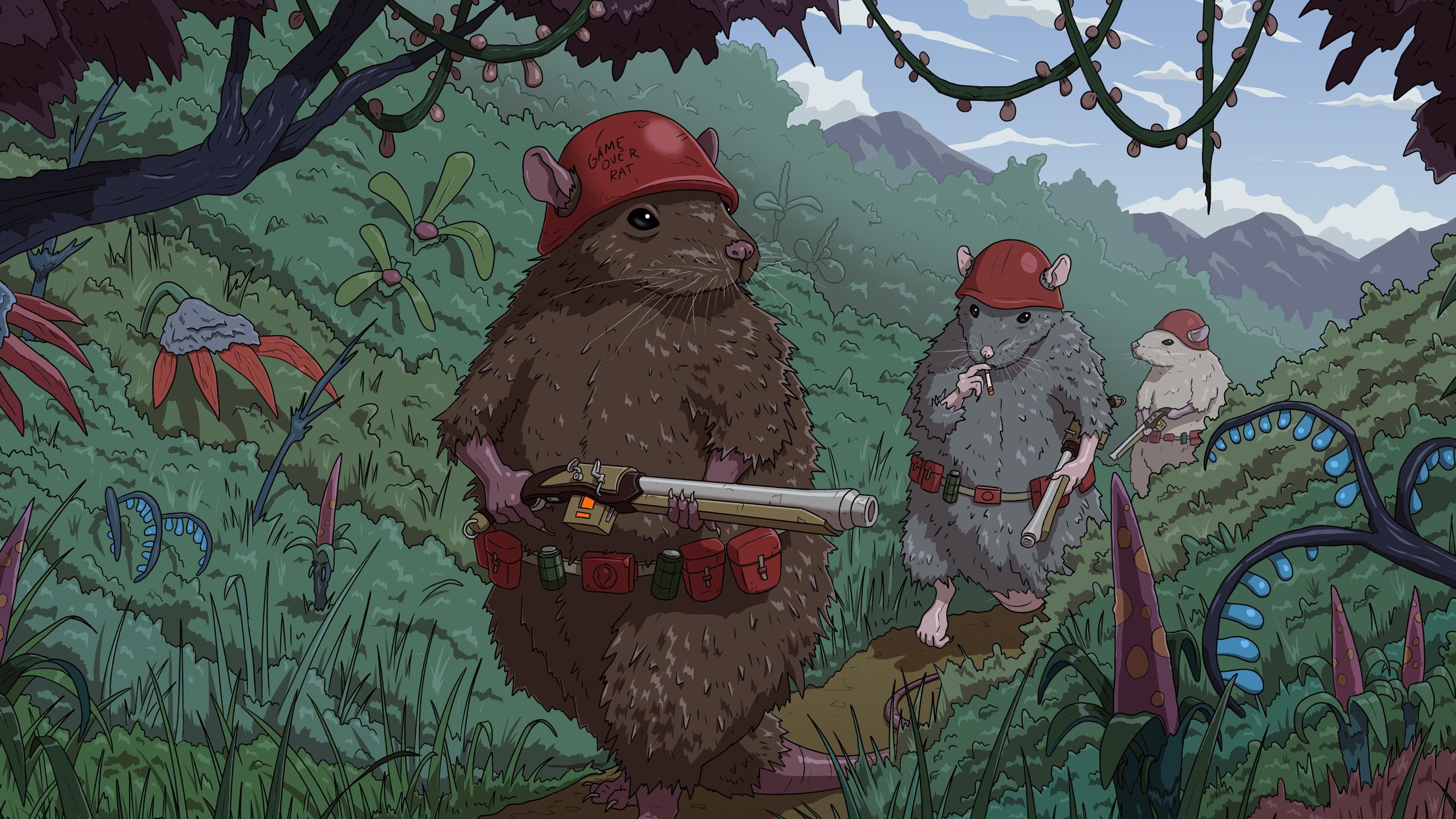 This rat-obsessed strategy shooter makes you look at a pair of furry ...