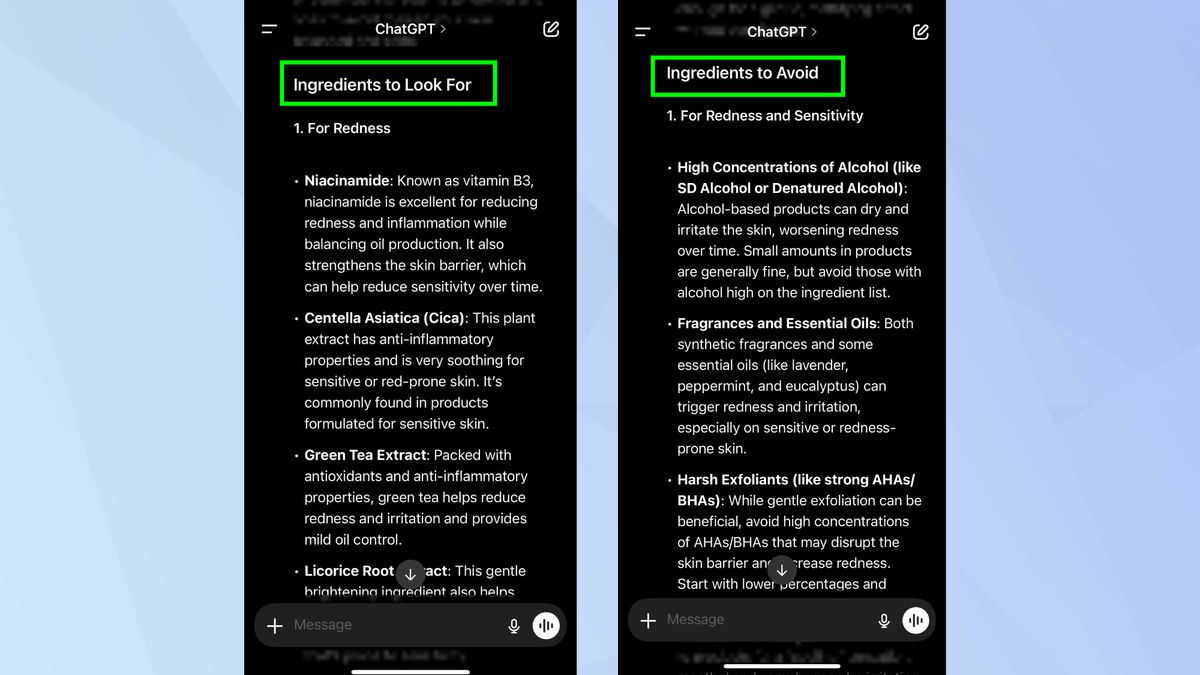 I used ChatGPT to improve my skin — here's what happened | Tom's Guide