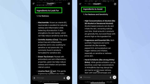 I used ChatGPT to improve my skin — here's what happened | Tom's Guide